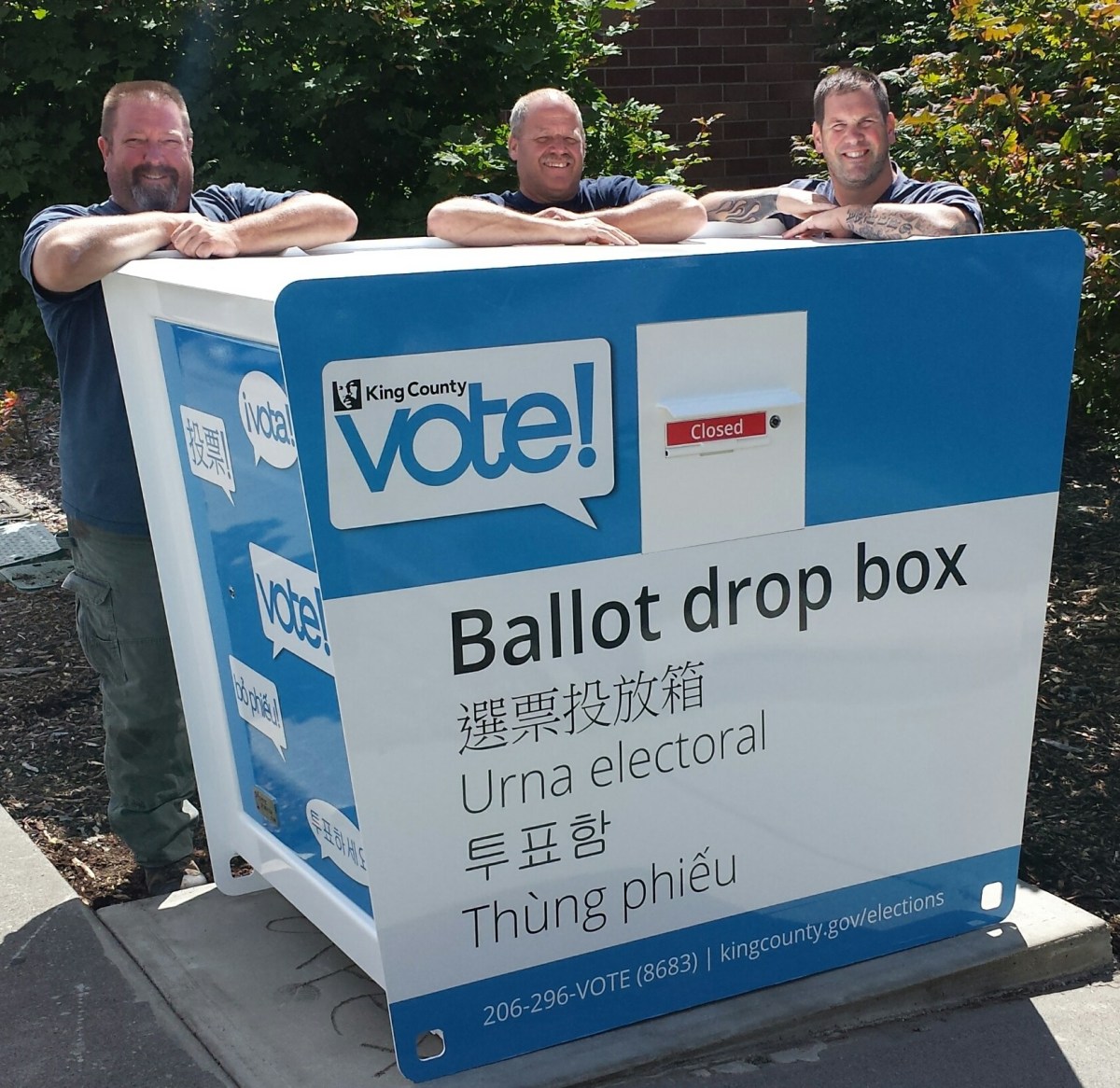 Sign up to close a ballot drop box | Employee News