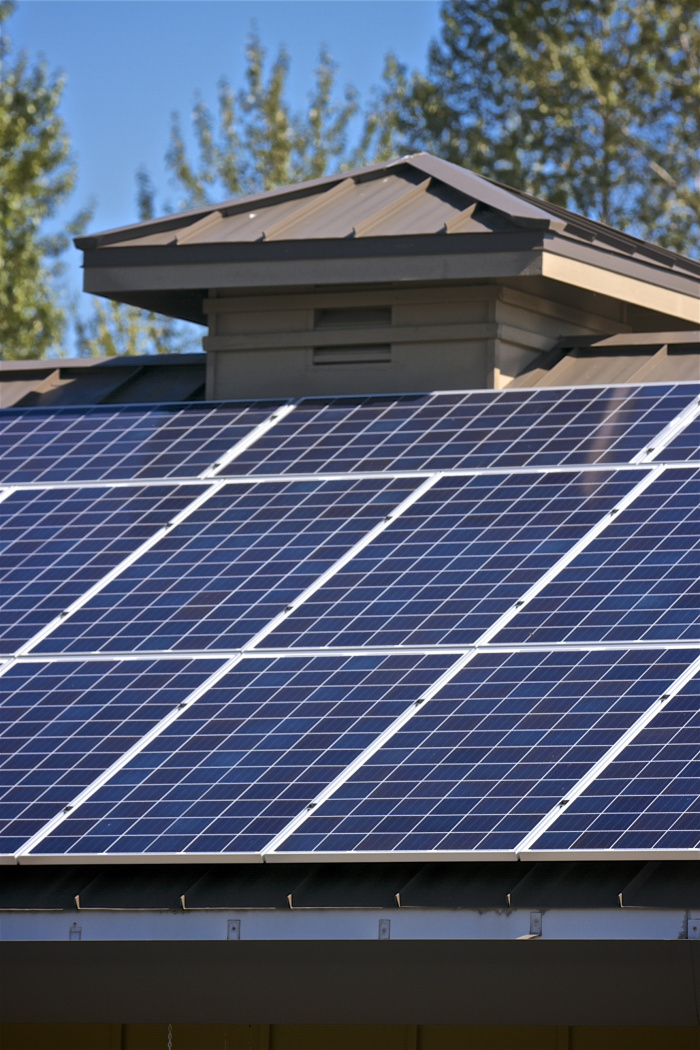 Going beyond carbon neutral: New solar panels installed in our parks ...