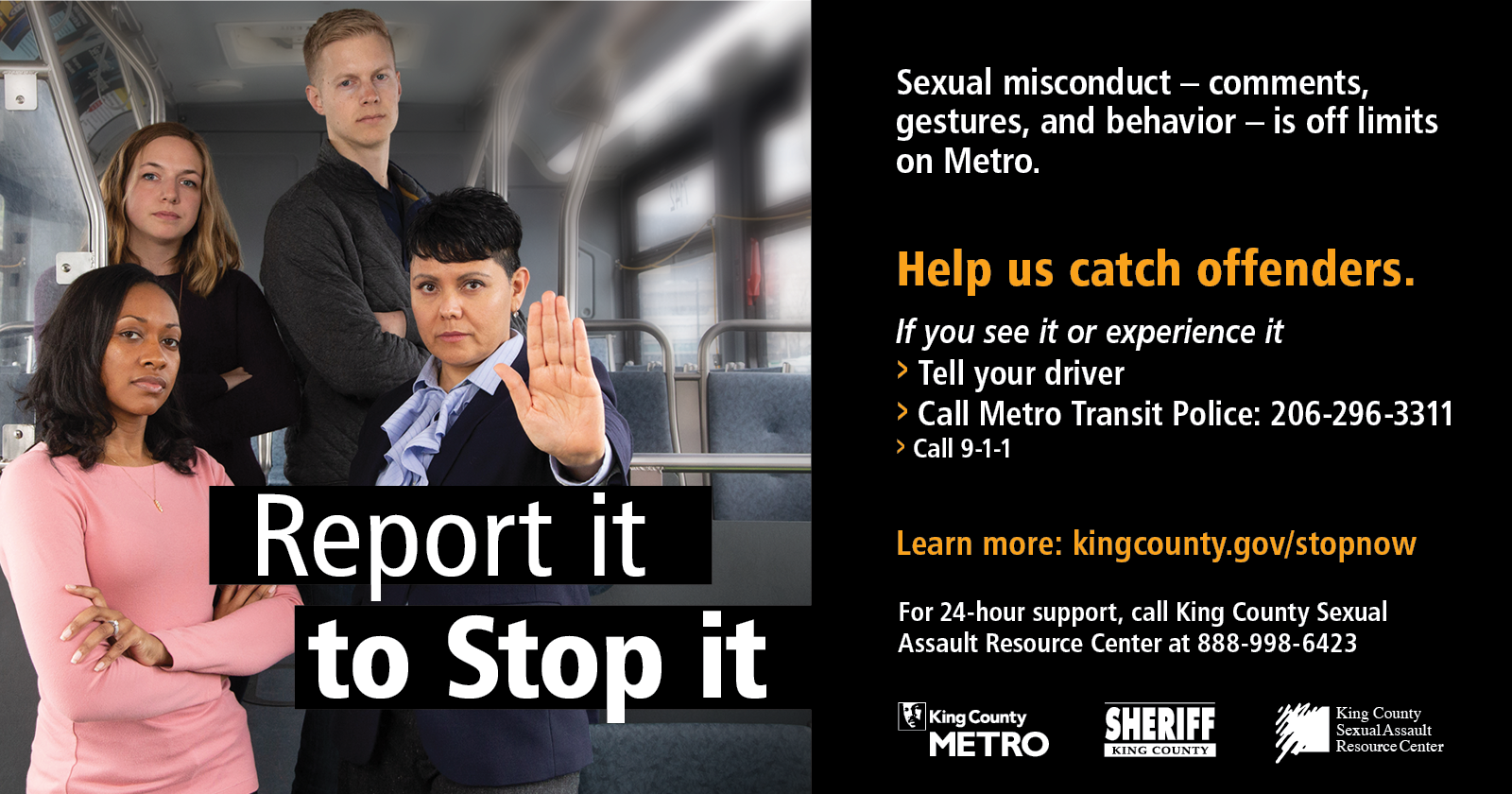 Report it to Stop it: Let’s put an end to sexual misconduct on our ...