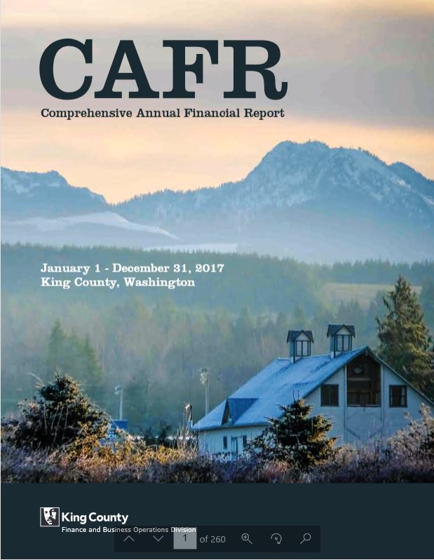 King County releases Annual Financial Reports | Employee News
