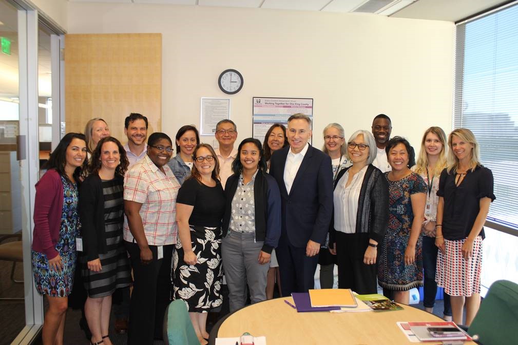Executive visits employees who are empowering strong communities ...