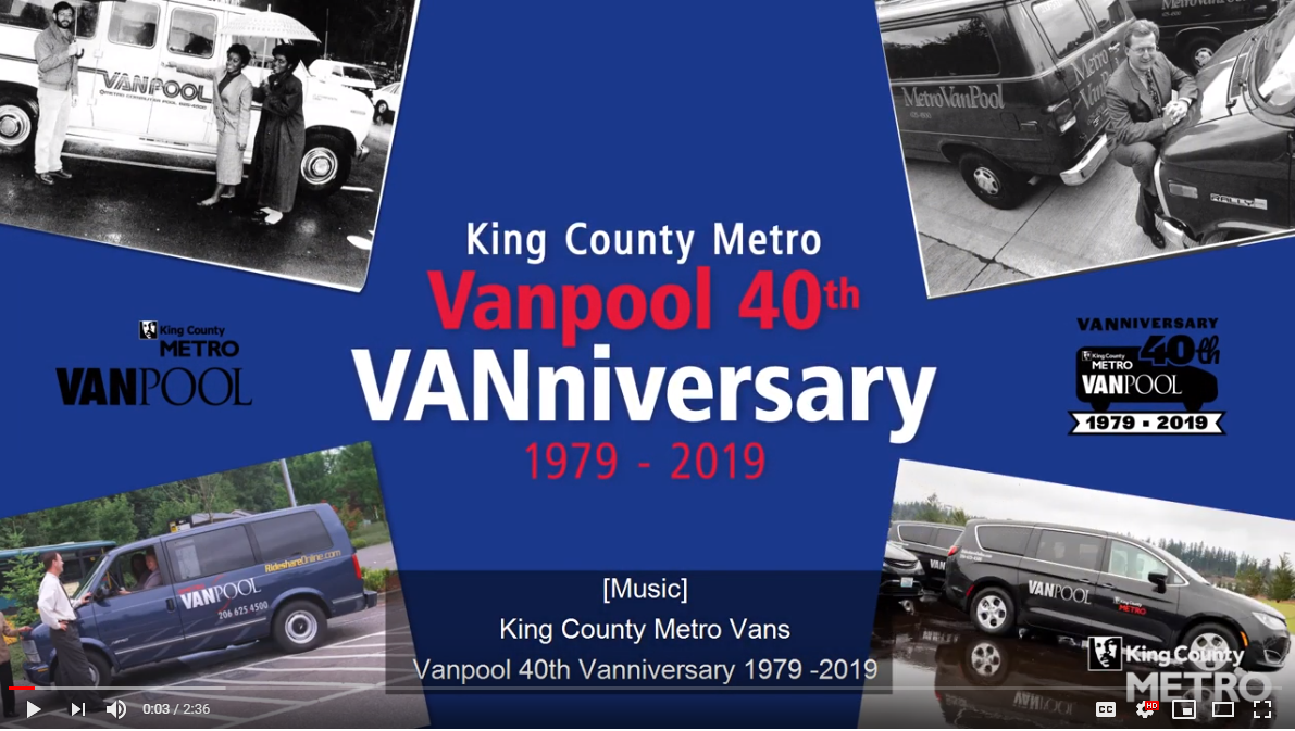 Happy VANniversary! Metro celebrates 40 years of commuter vans ...