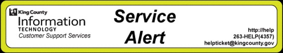 service alert | Employee News