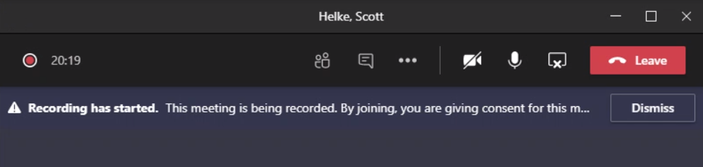 Recording meetings and calls in Teams is available once again ...