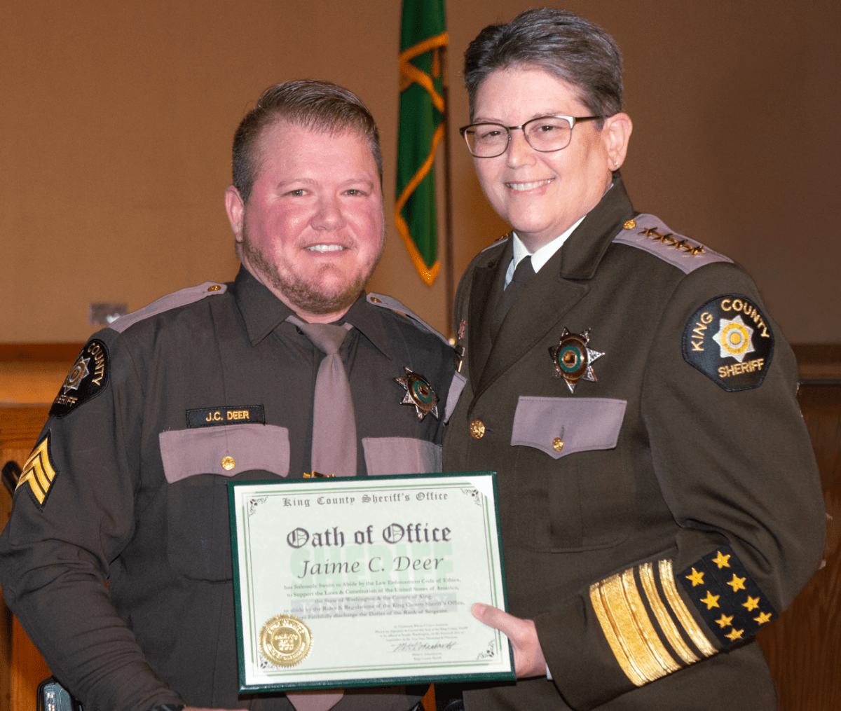 Jaime Deer: Deputy Sheriff, Trainer, Advocate | Employee News