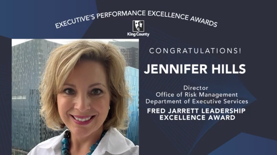 Jennifer Hills receives Fred Jarrett Award | Employee News