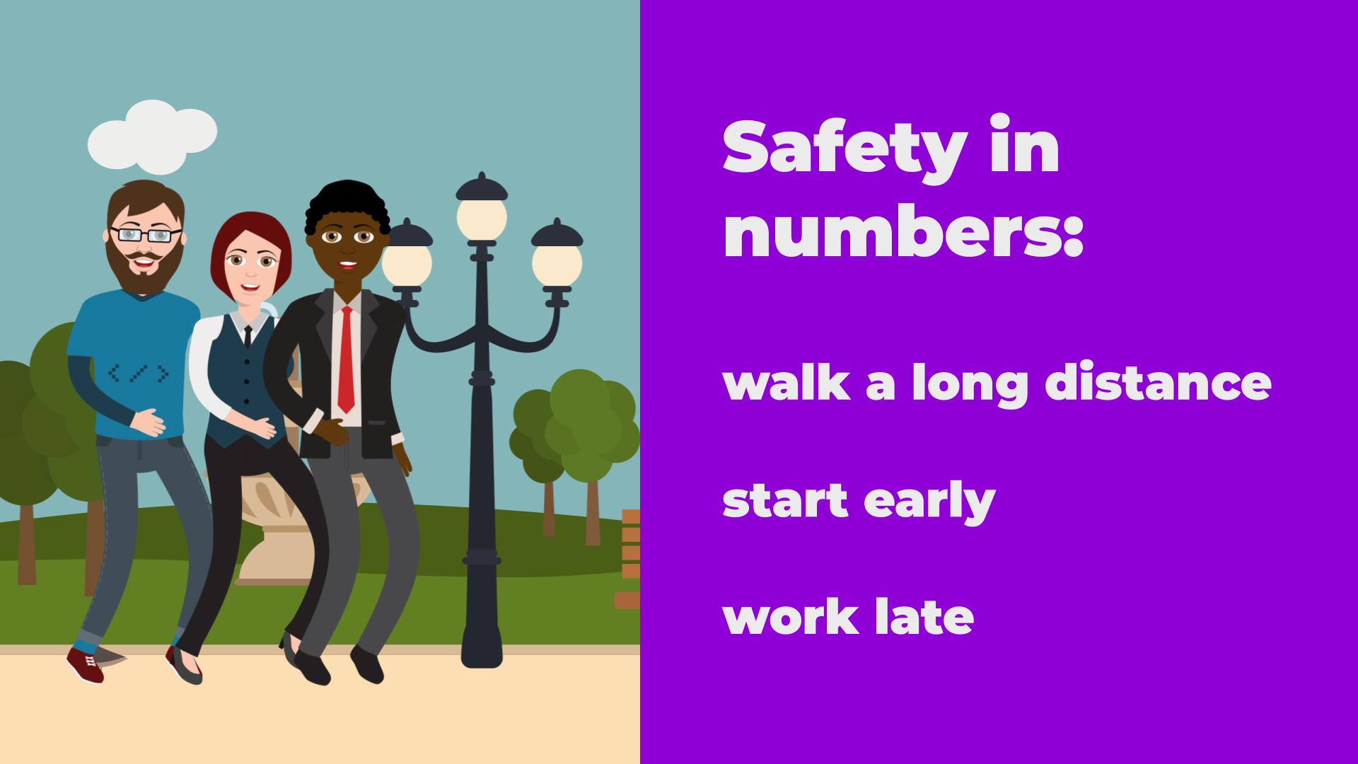 Safety video: Walkpools = safety in numbers | Employee News