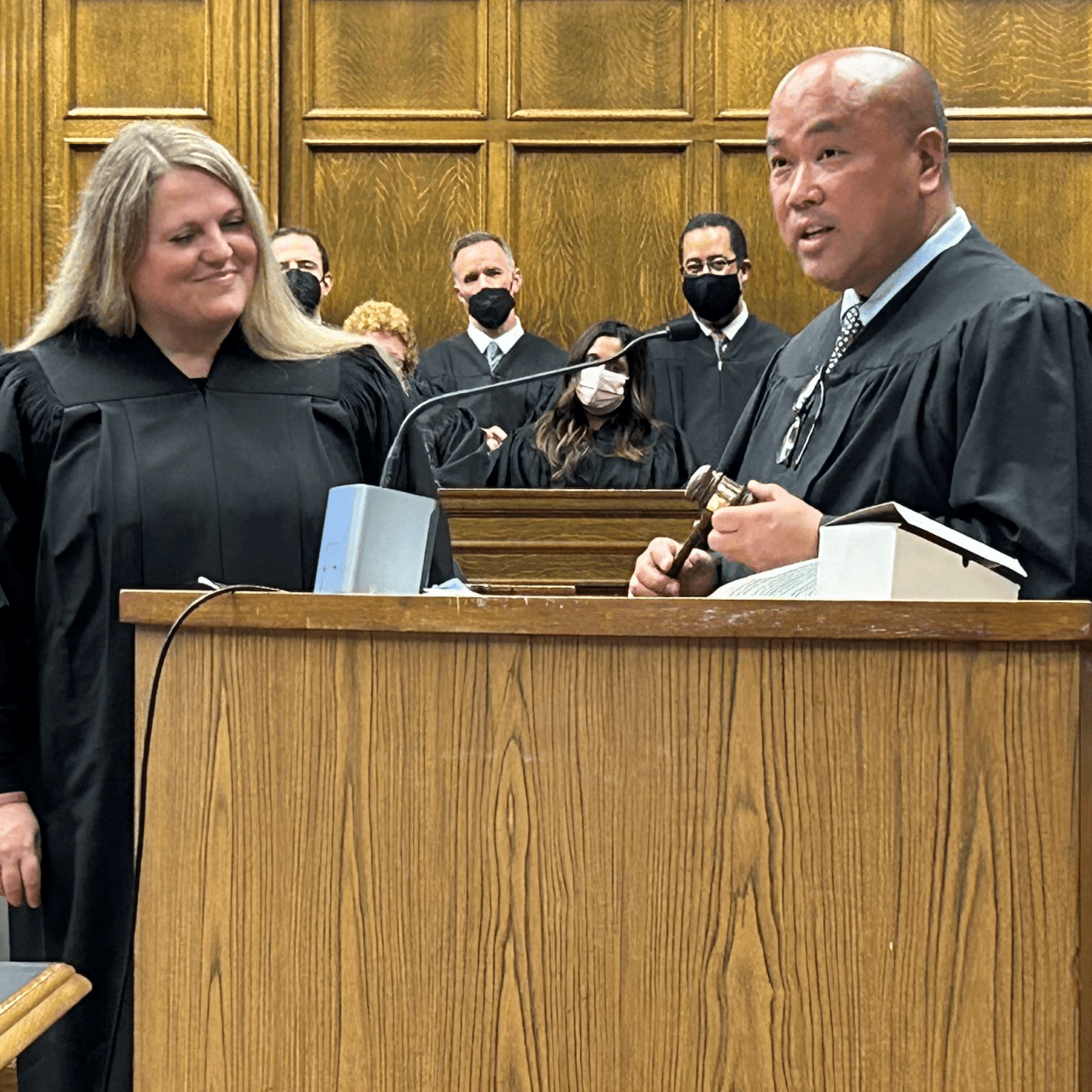 With her robe, Judge Hawk takes responsibility for making justice real ...