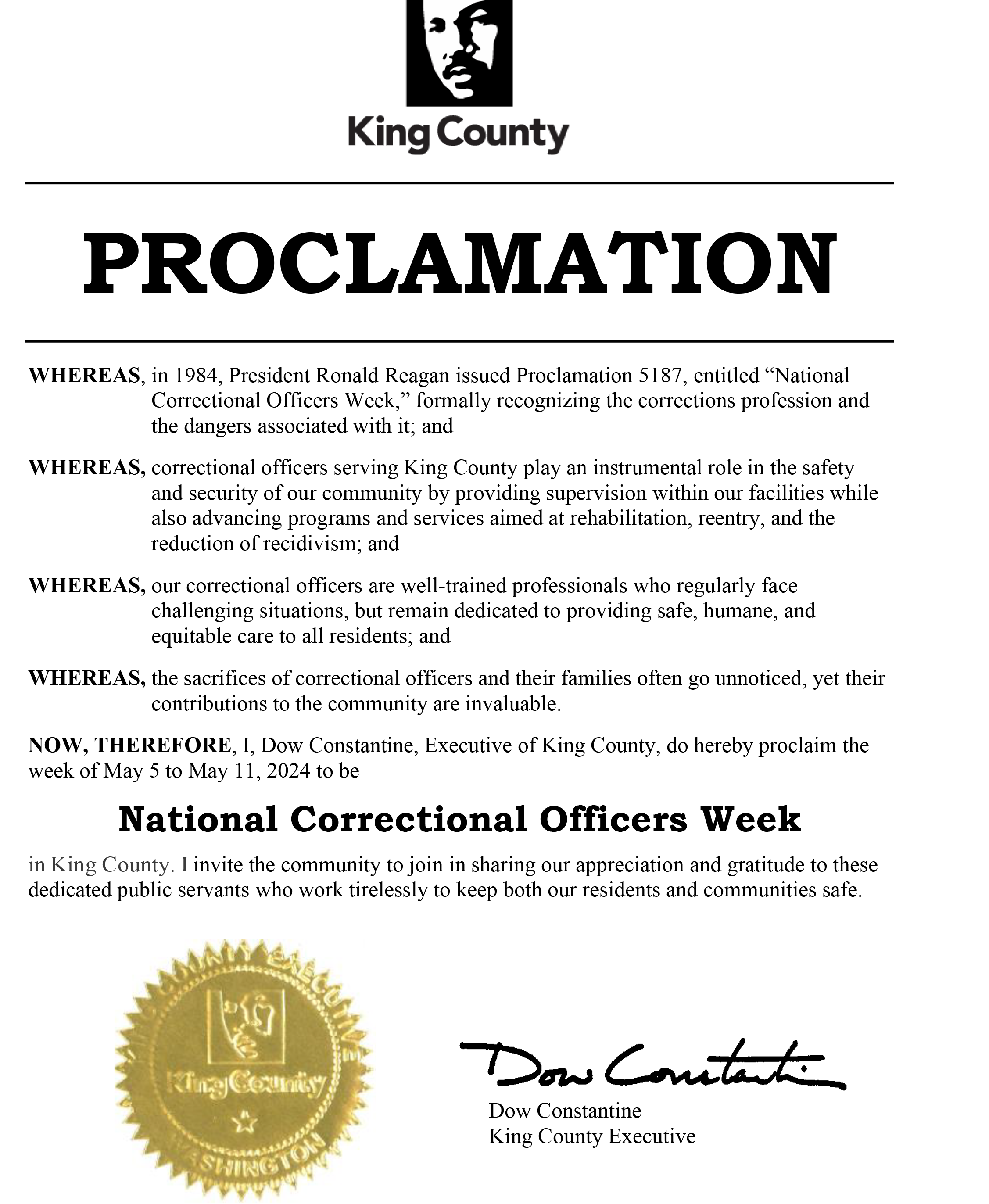 Celebrating National Correctional Officers and Employees Week ...