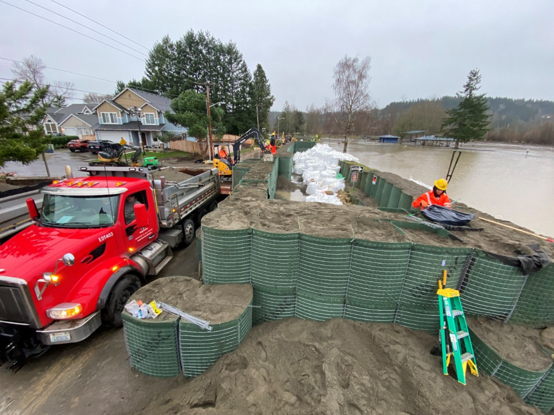 Road Services crews protect communities during record flooding ...